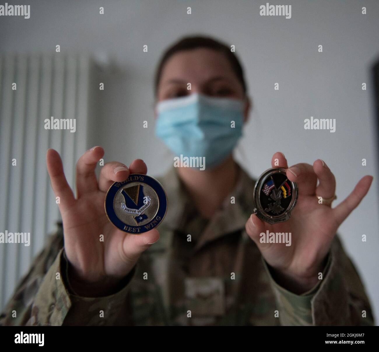 U.S. Air Force Airman 1st Class Savana Zarn, 86th Logistics Readiness ...