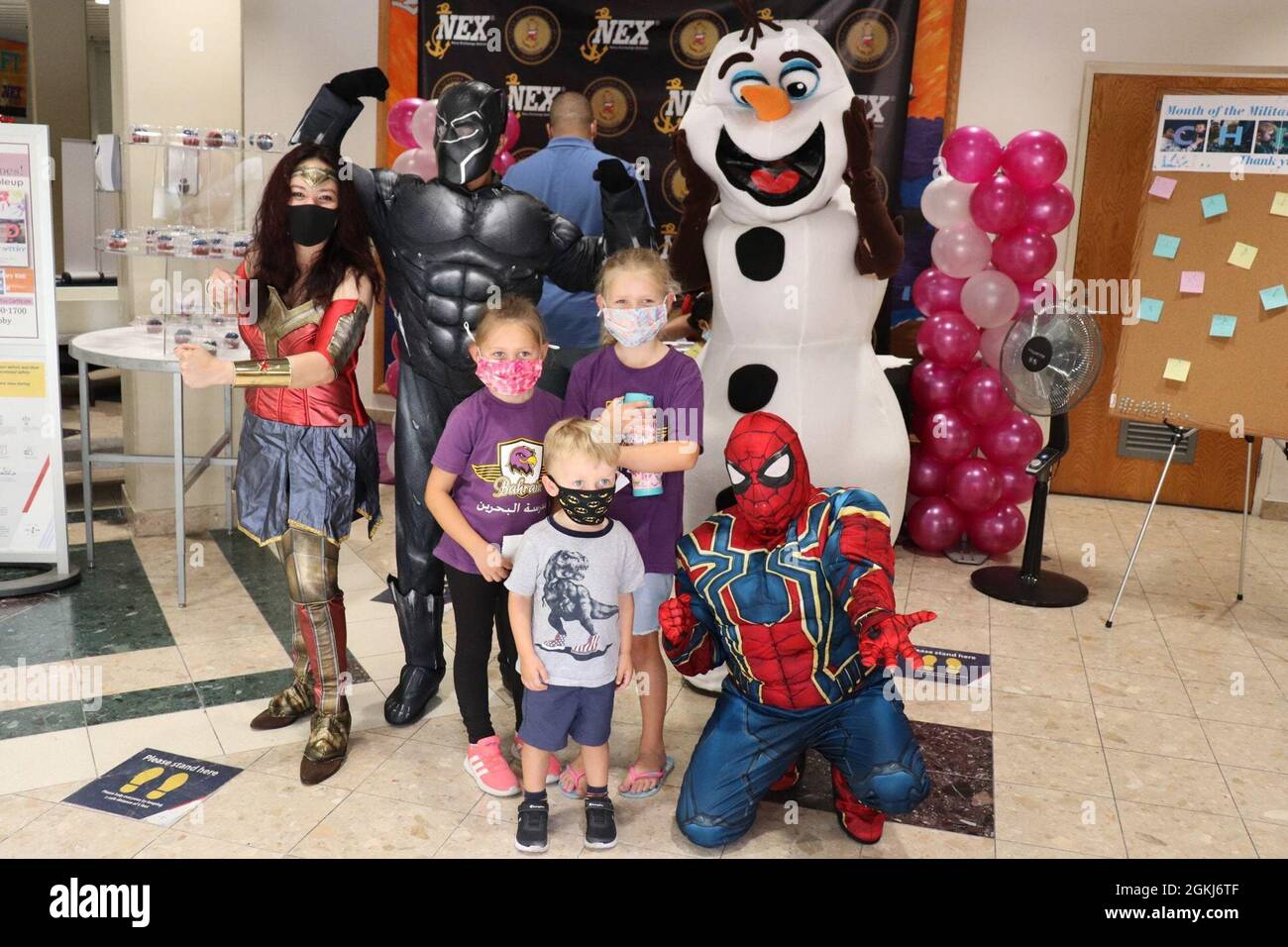 NEX Bahrain celebrated the Month of the Military Child with the Naval ...