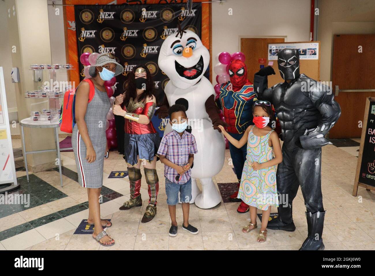 NEX Bahrain celebrated the Month of the Military Child with the Naval ...