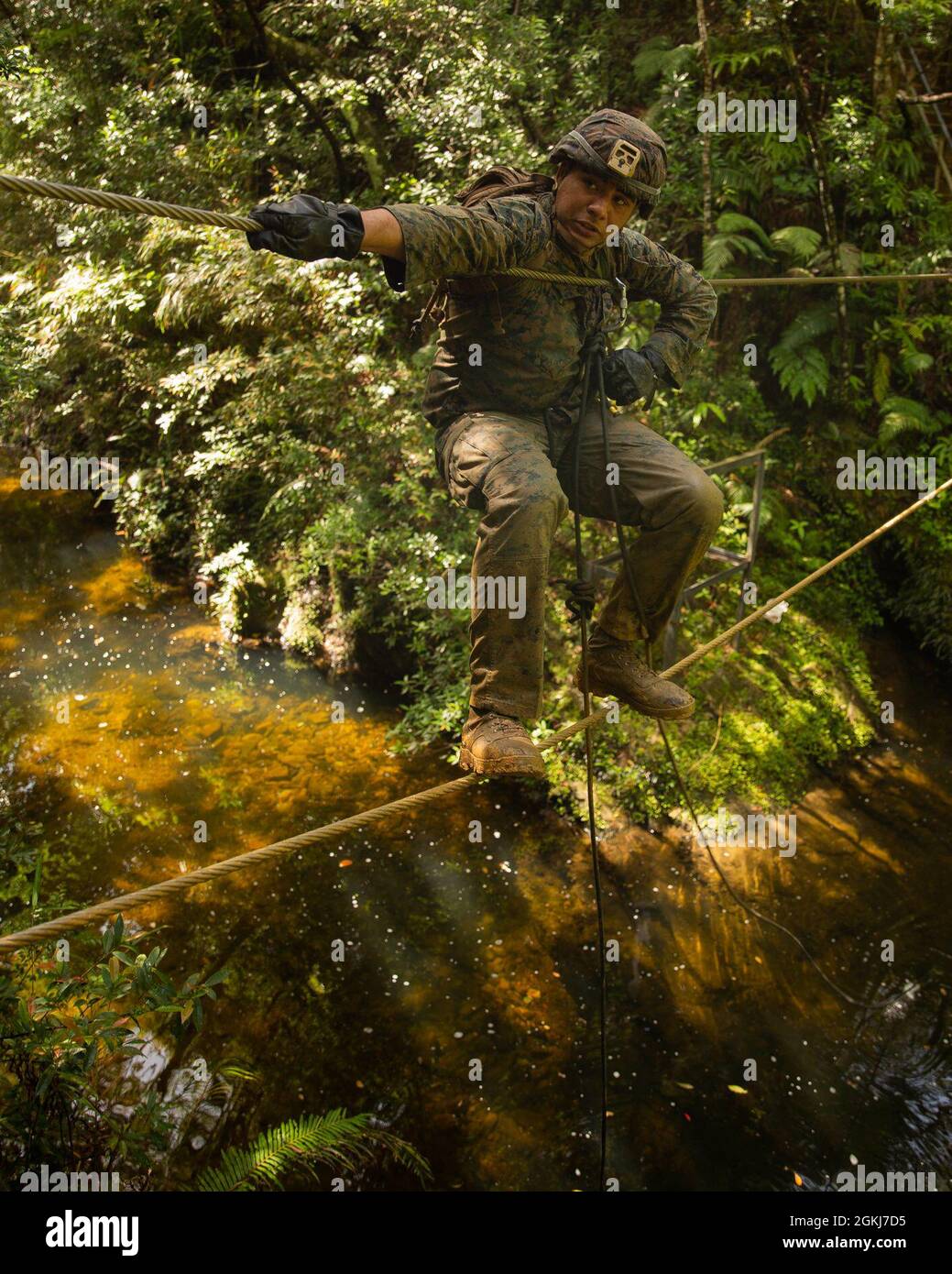 U.S. Marine Corps Lance Cpl. Santiago Hernandez, a motor transport ...