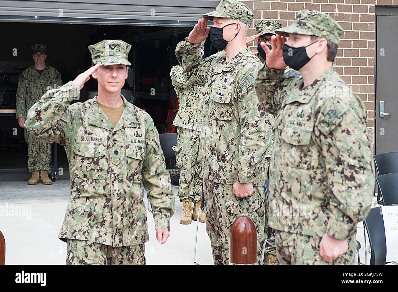 VIRGINIA BEACH, Va. (April 29, 2021) Cmdr. Leslie Slootmaker relieved ...