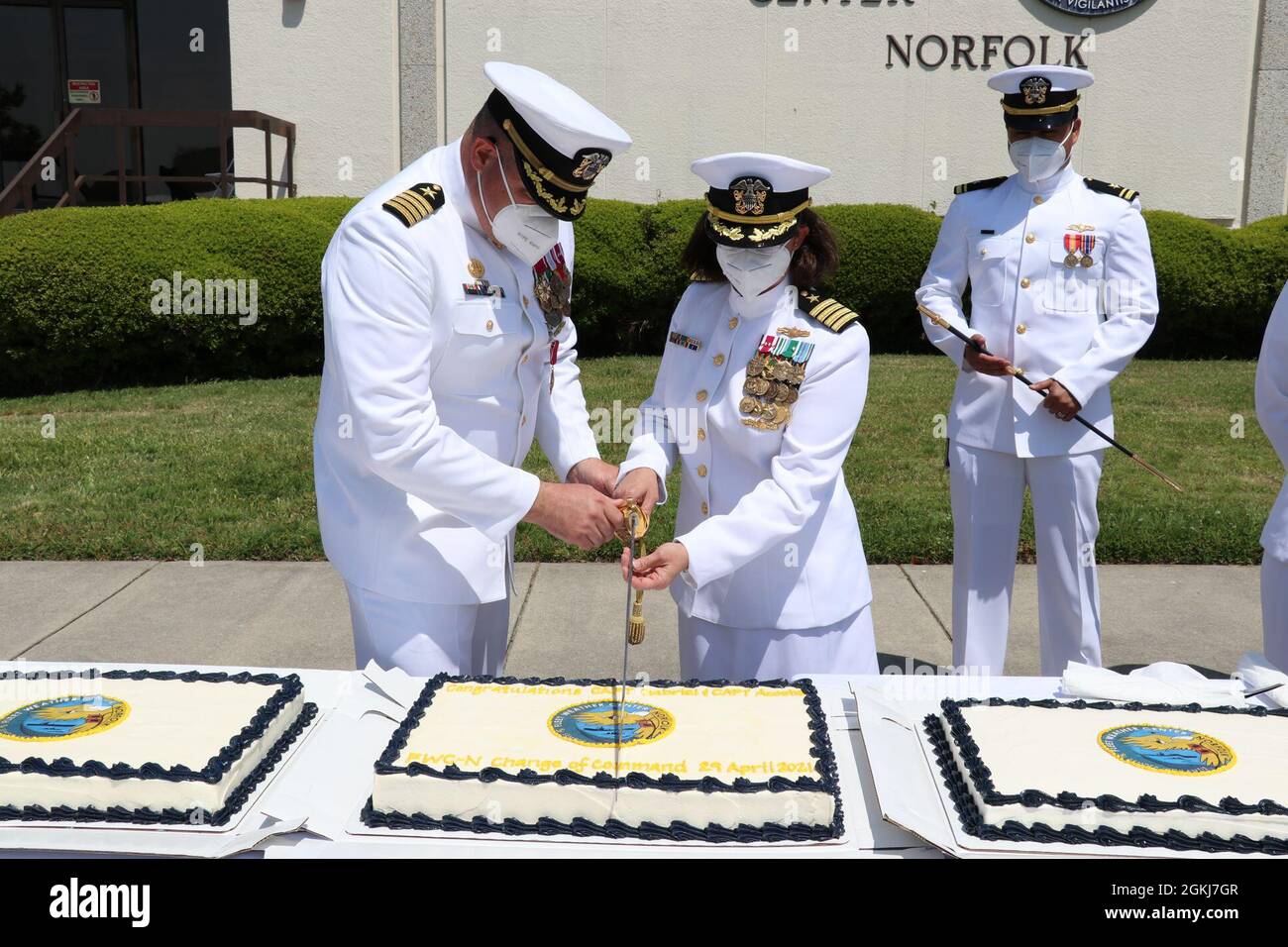 Cake Cutting Ceremony Stock Photo - Alamy