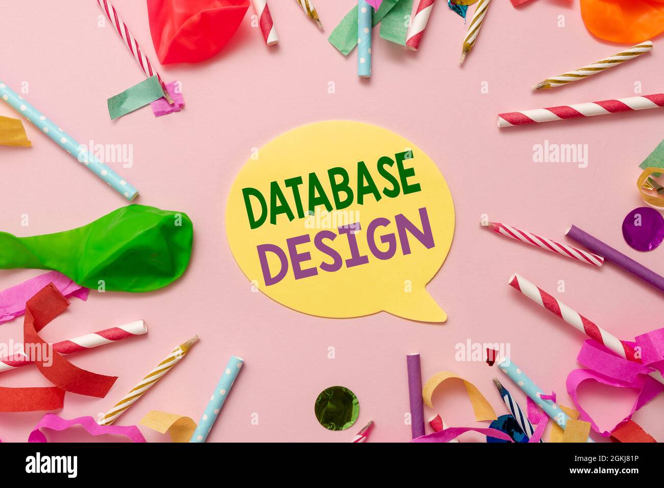 Conceptual Caption Database Design Internet Concept Organisation Of Data According To A