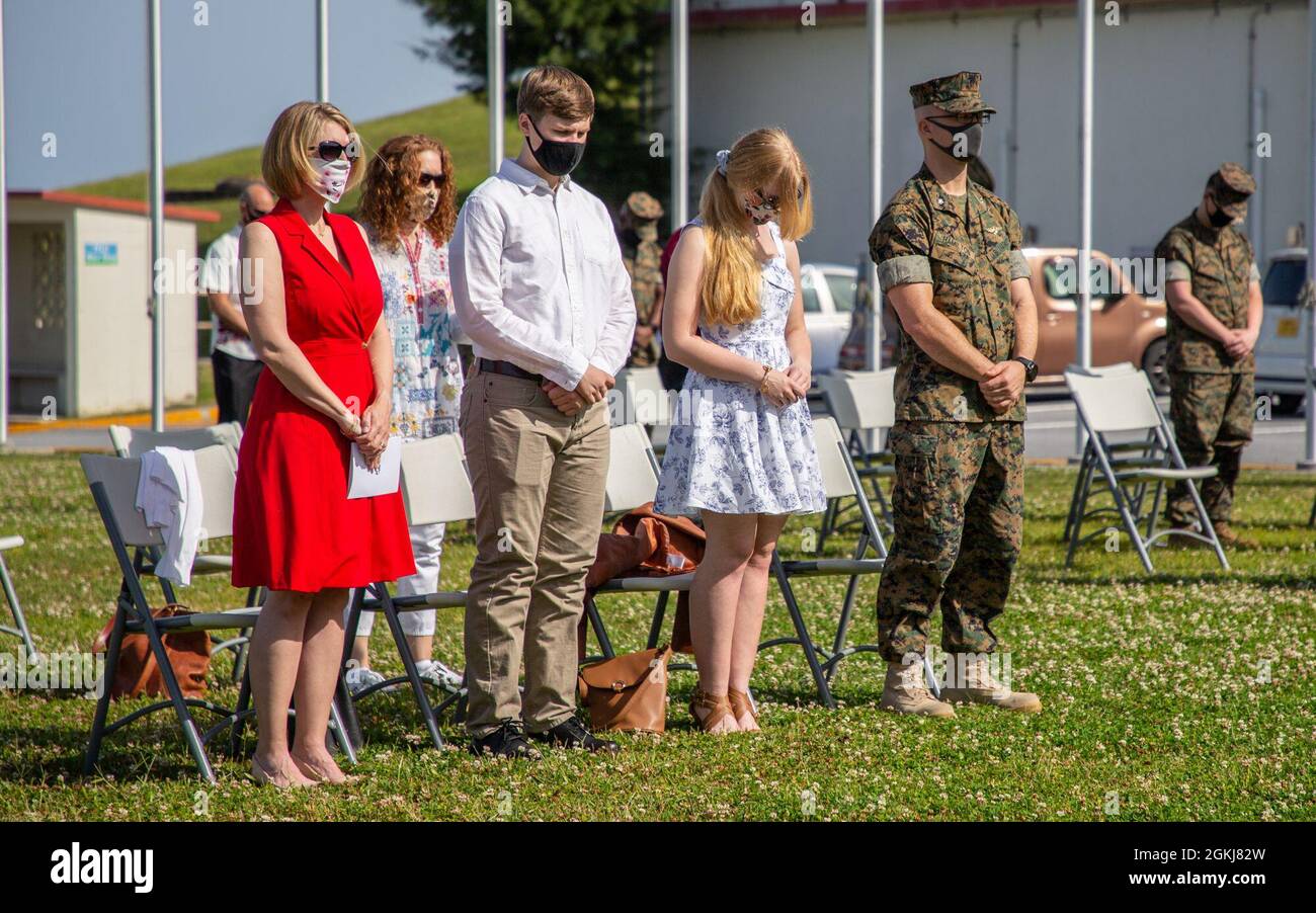U.S. Marine Corps Lt. Col. Mark Hamilton, Wing Command Inspector ...