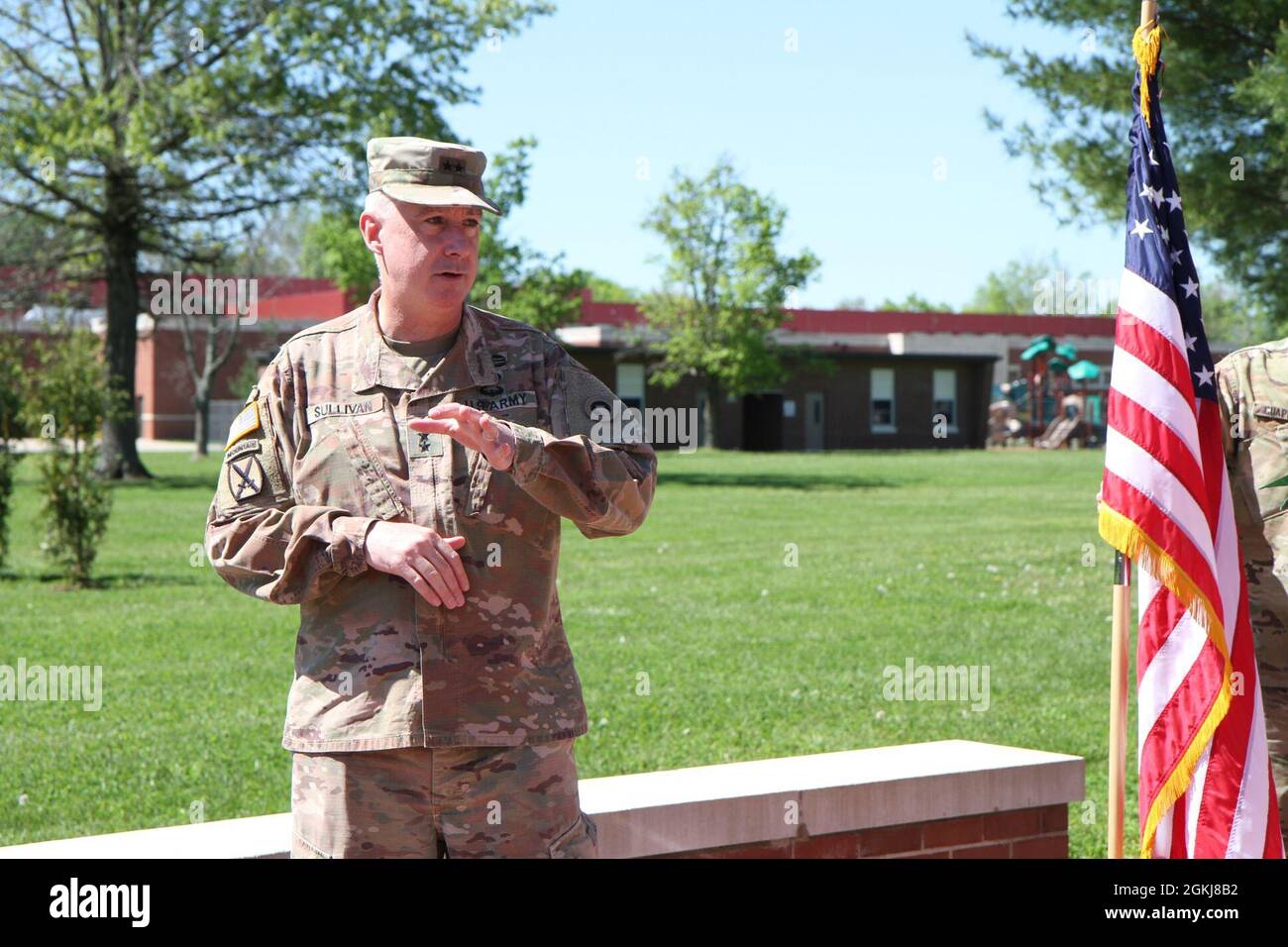 Maj. Gen. John P. Sullivan, commanding general, 1st Theater Sustainment ...
