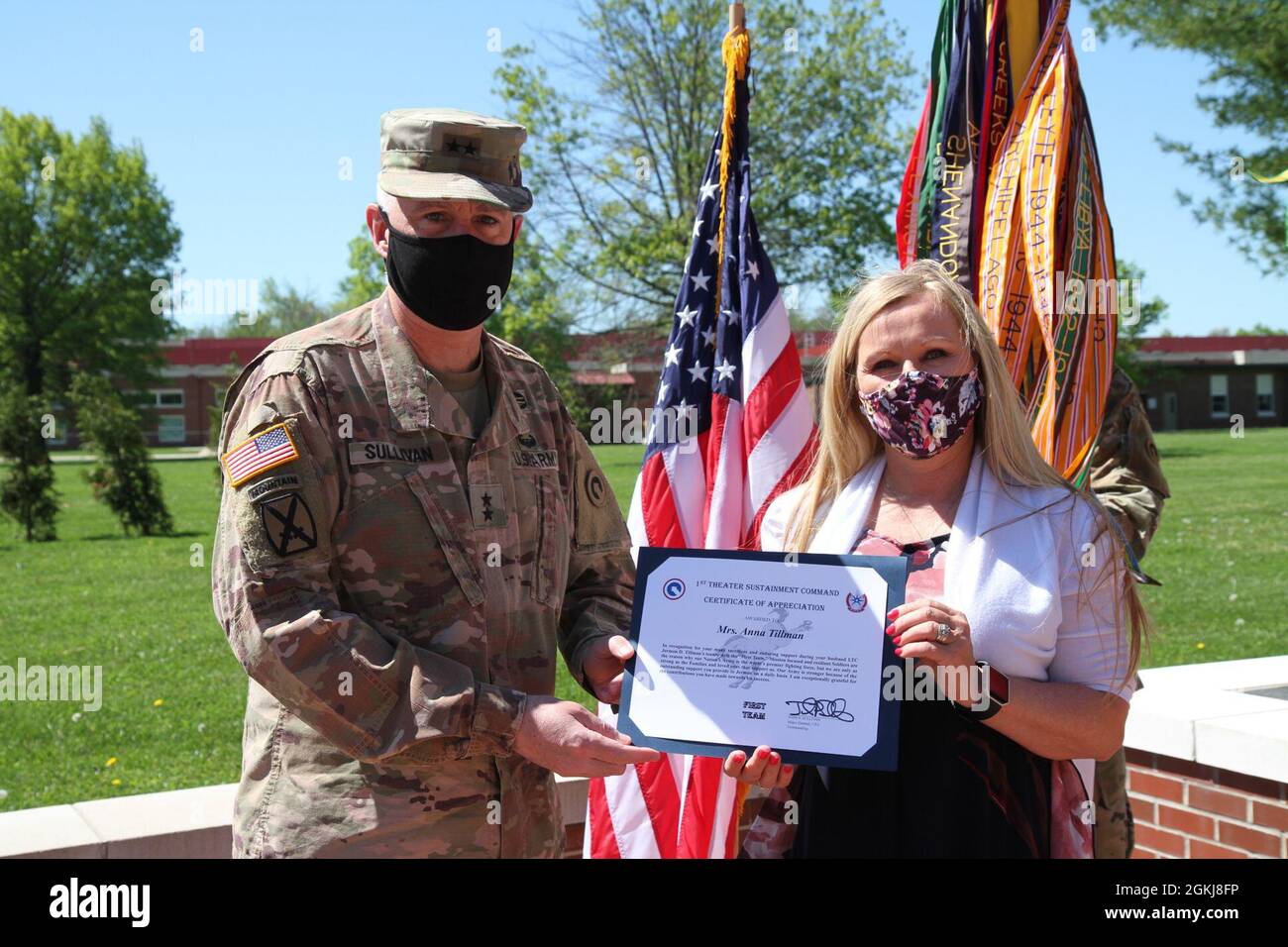 Maj. Gen. John P. Sullivan, commanding general, 1st Theater Sustainment ...