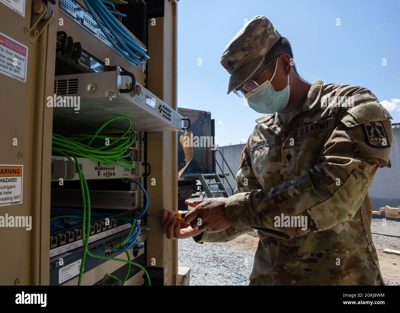 210430-N-PC620-0443 NINEVEH, Ind. (April 30, 2021) U.S. Army Spc ...