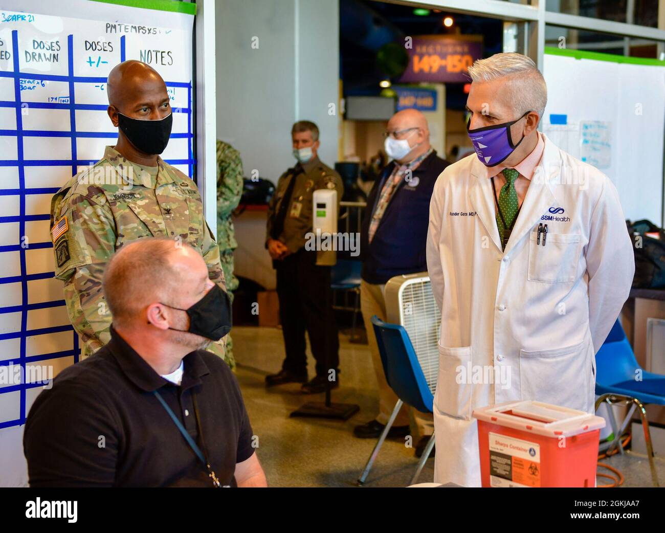 Dr. Alex Garza, the St. Louis Metropolitan Pandemic Task Force incident ...