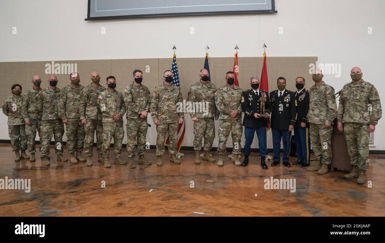 Command Sgt. Maj. Steven B. Wooldridge stands with all the sergeants ...