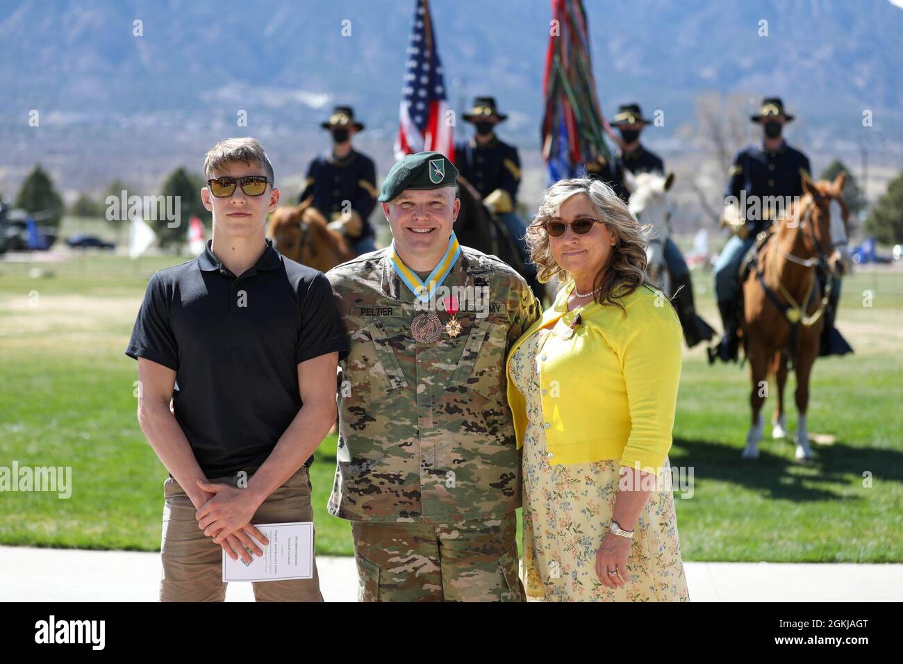 Brig. Gen. Isaac Peltier, Deputy Commanding General of Support for the ...