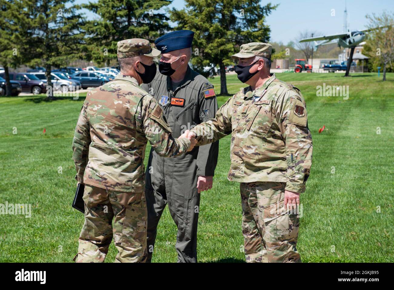 U.S. Air Force Major General Richard Neely, Adjutant General, Illinois ...
