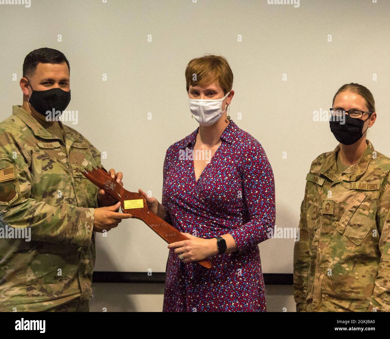 Ms. Leslie Finley, 43rd Air Mobility Operations Group Judge Advocate ...