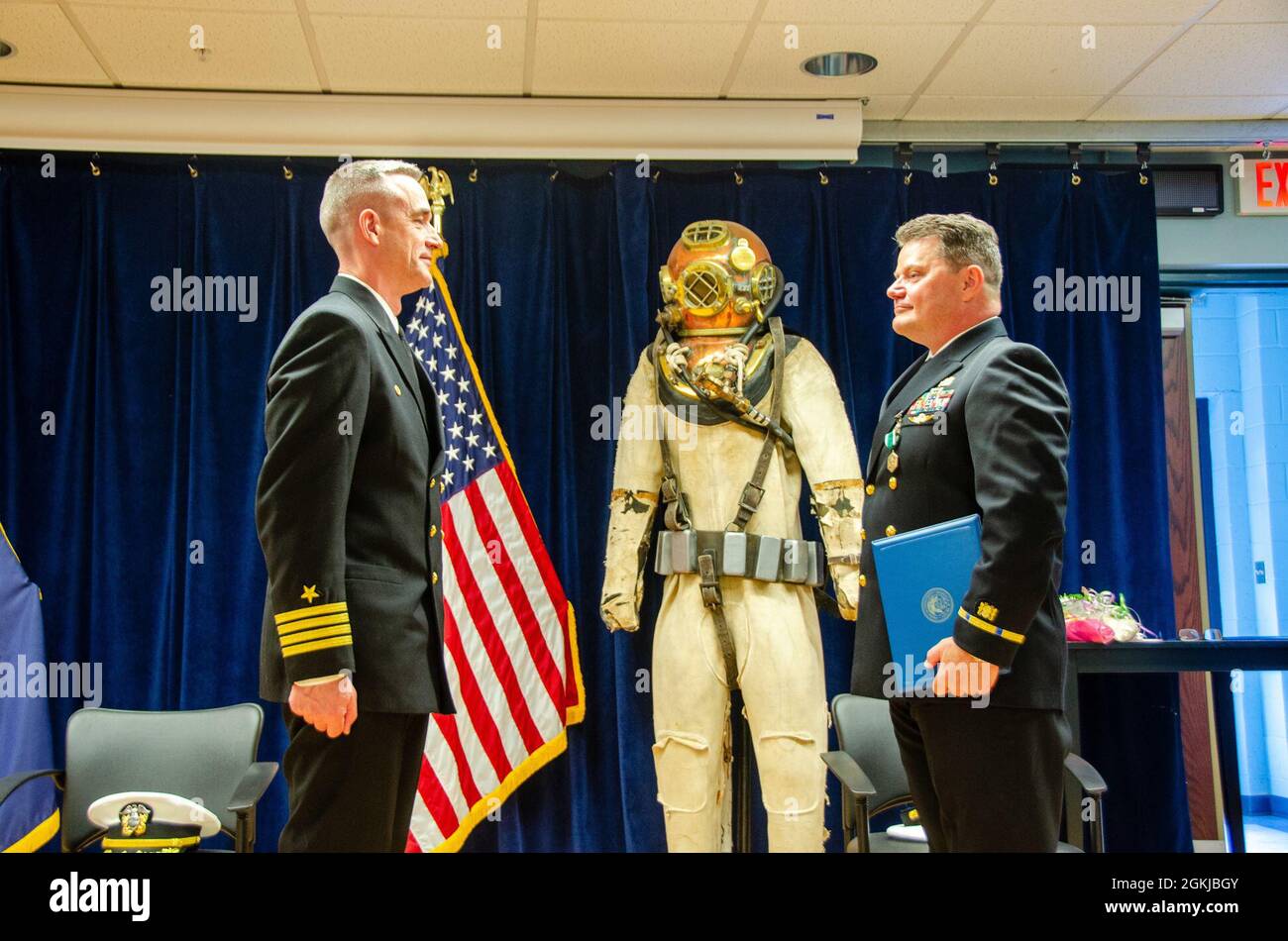 Naval Submarine School celebrated the retirement of Chief Warrant ...