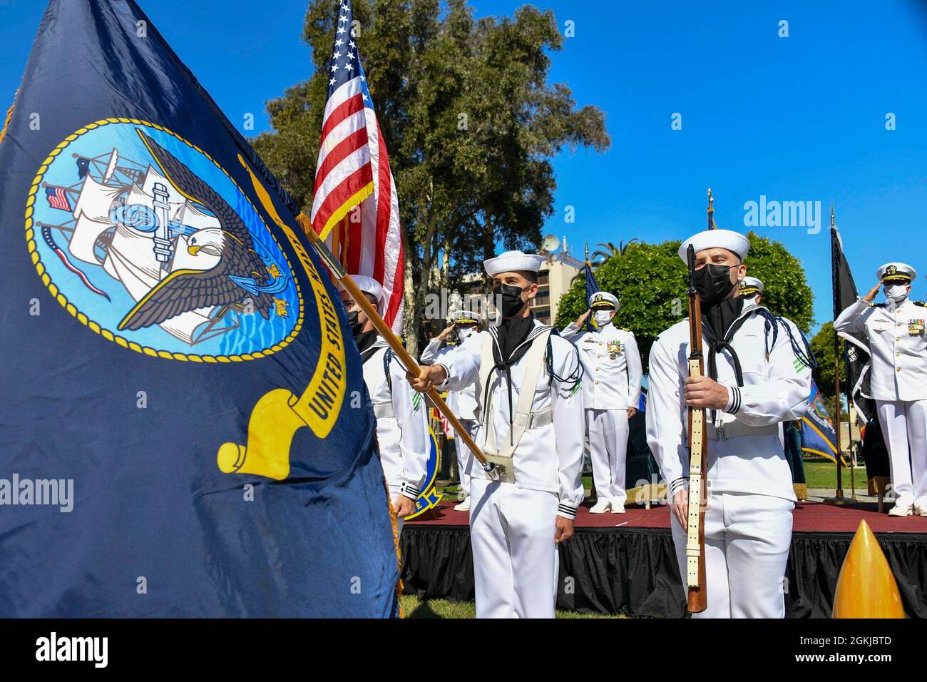 SAN DIEGO (May 5, 2021) – Cmdr. Jason A. Ahmanson assumes command of ...