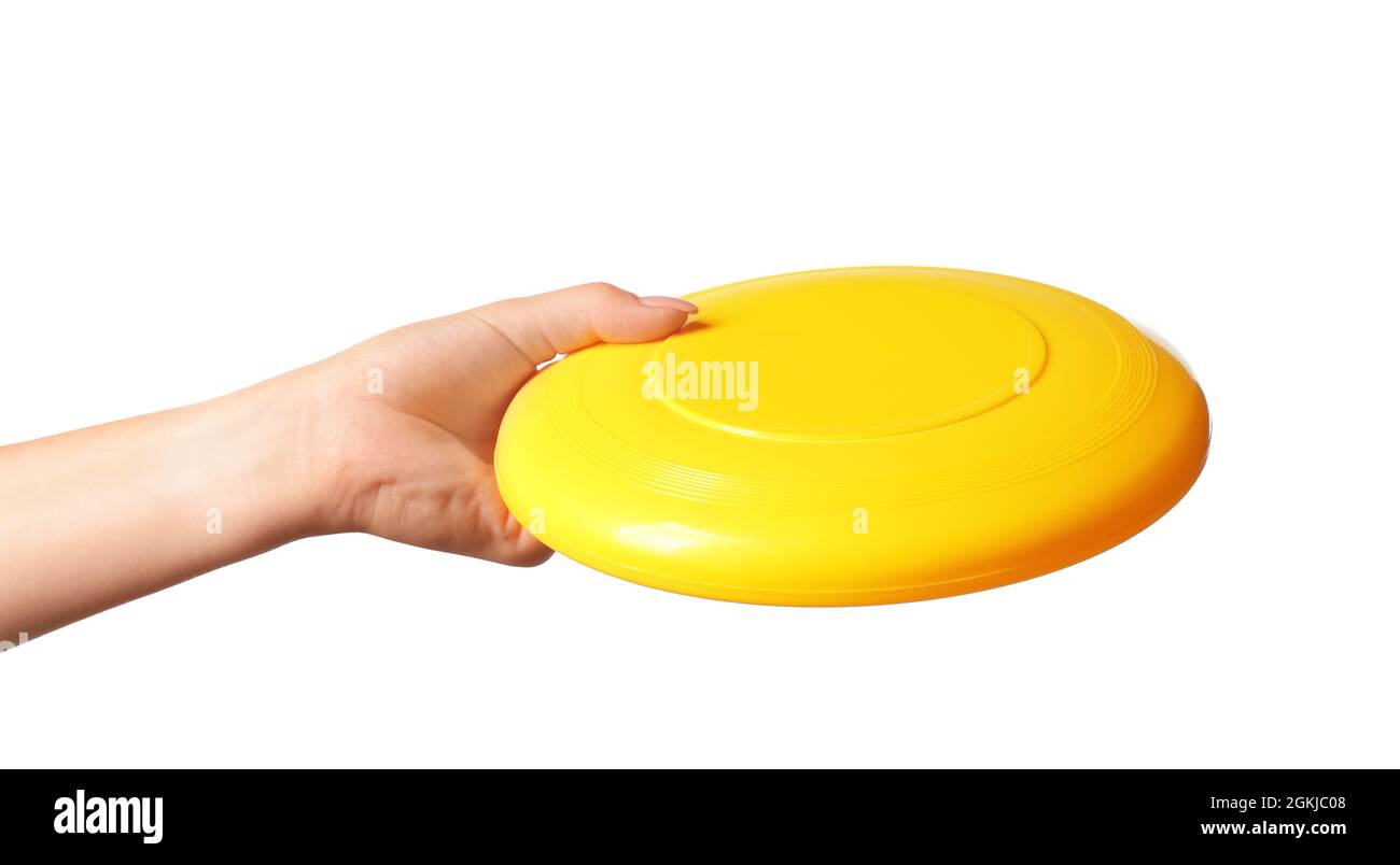Holding frisbee hi-res stock photography and images - Alamy