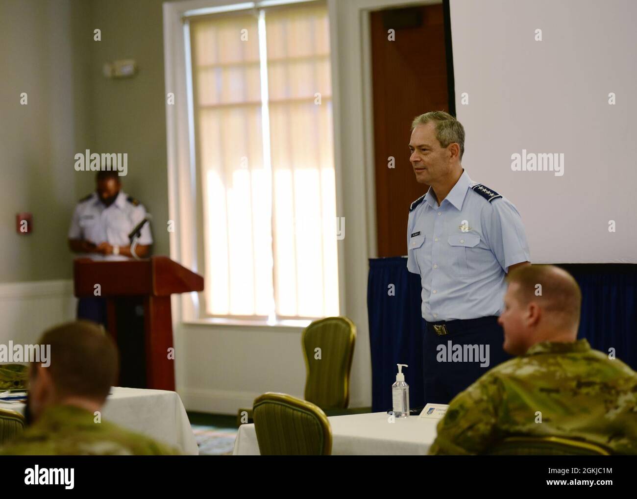 U.S. Air Force Gen. Ken Wilsbach, Pacific Air Forces (PACAF) commander ...