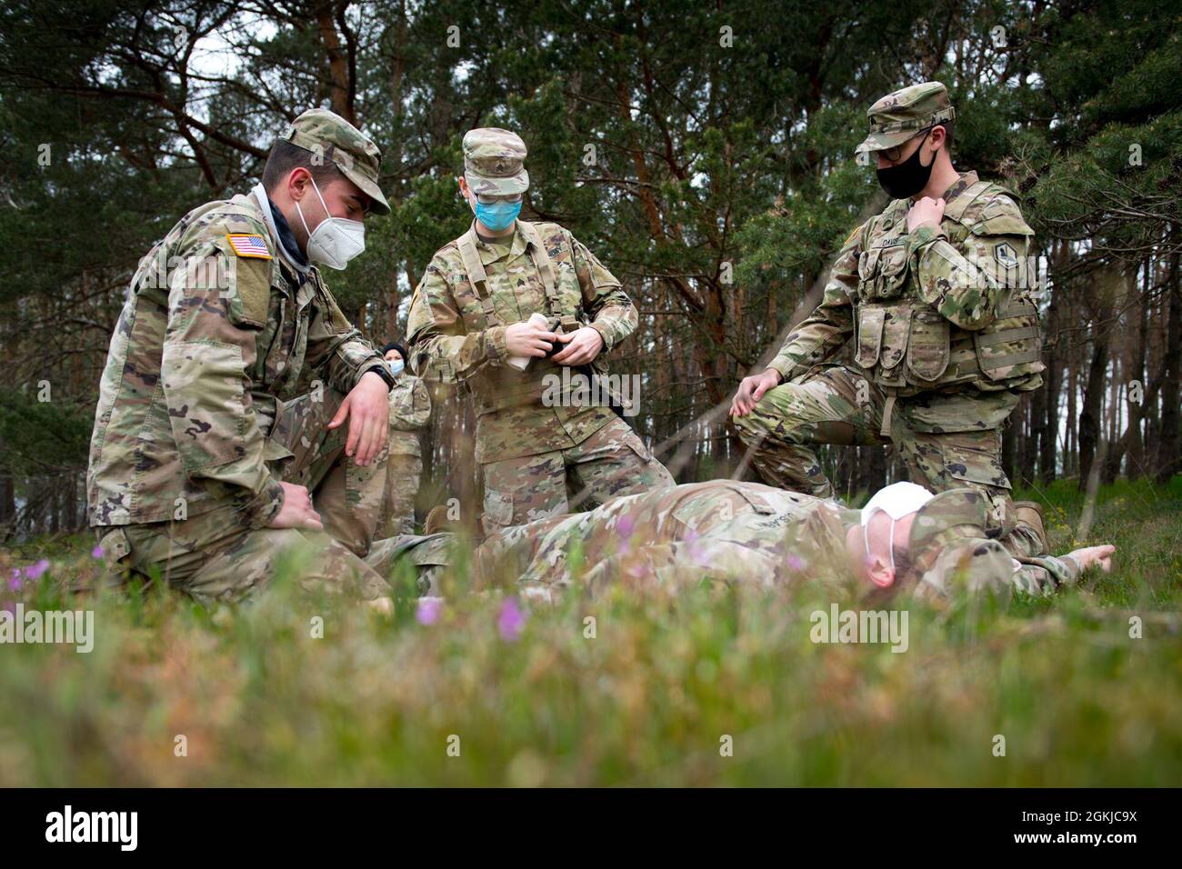 A Soldier assigned to Alpha Company, 24th Military Intelligence ...