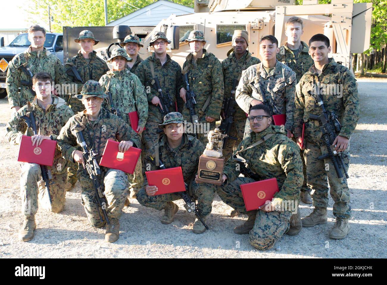 Marine Corps Security Force Regiment hosted the 1st Annual MCSFR Squad ...