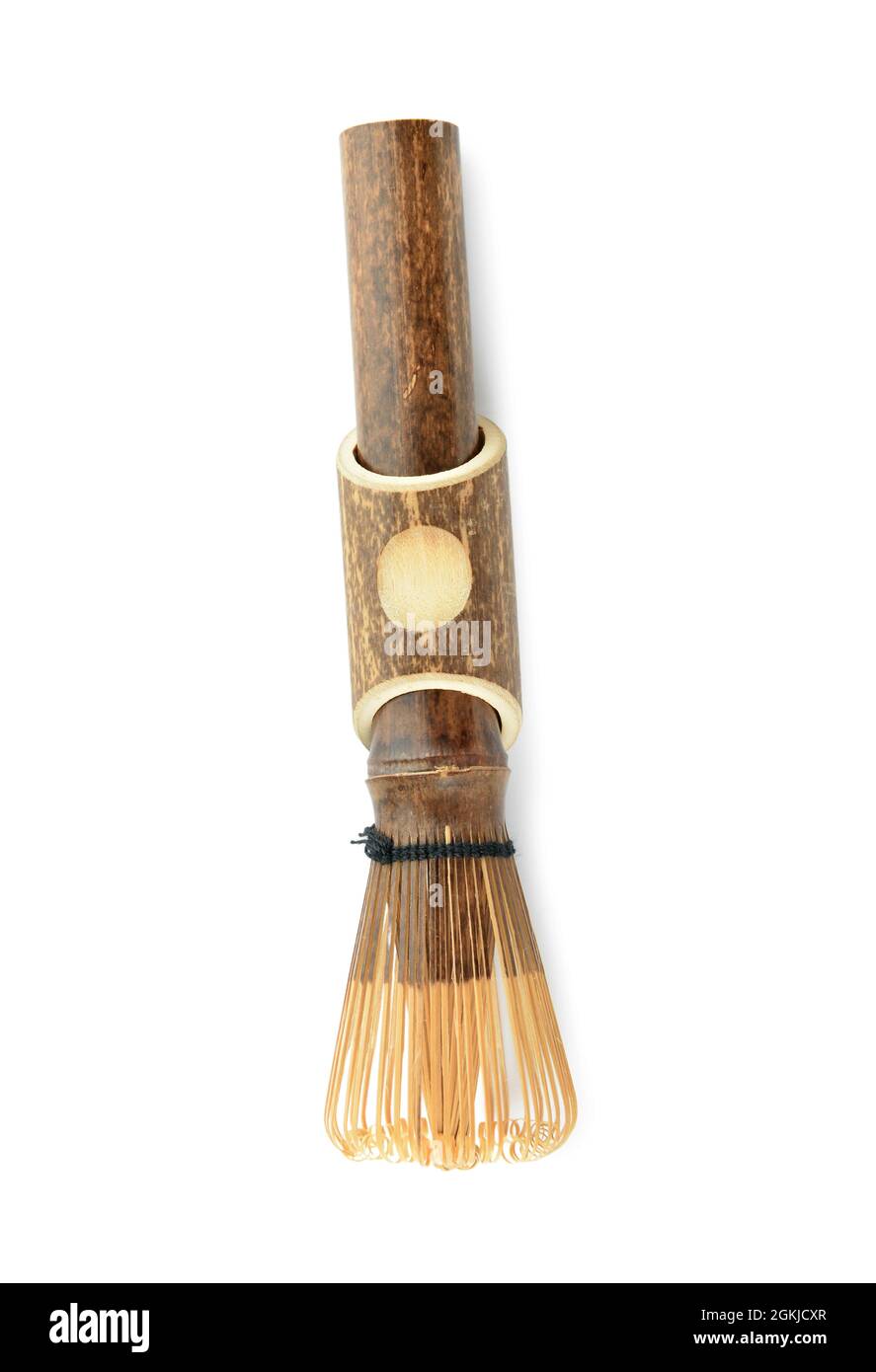Bamboo chasen on white background Stock Photo - Alamy