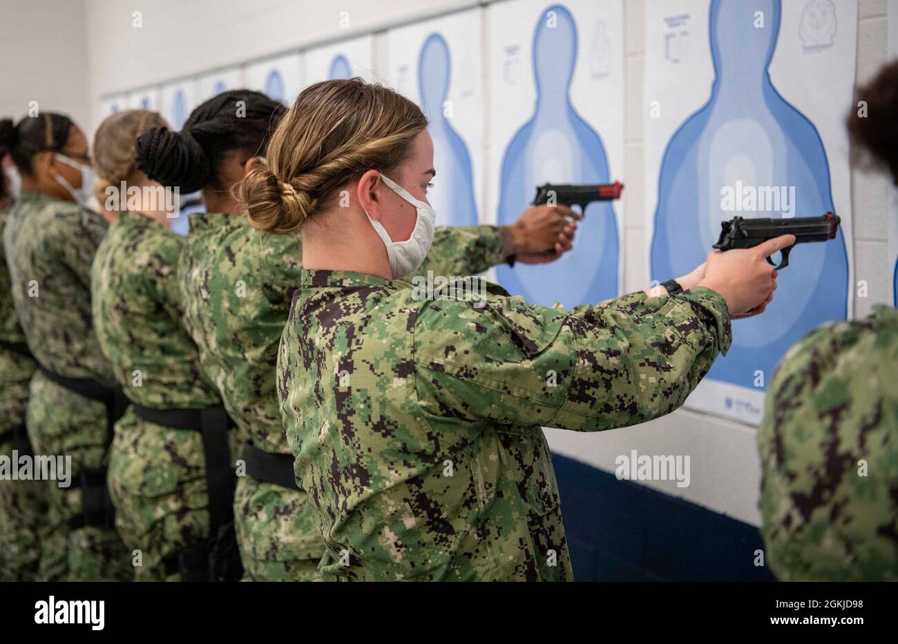 Recruits receive hands on training and instruction on the proper ...