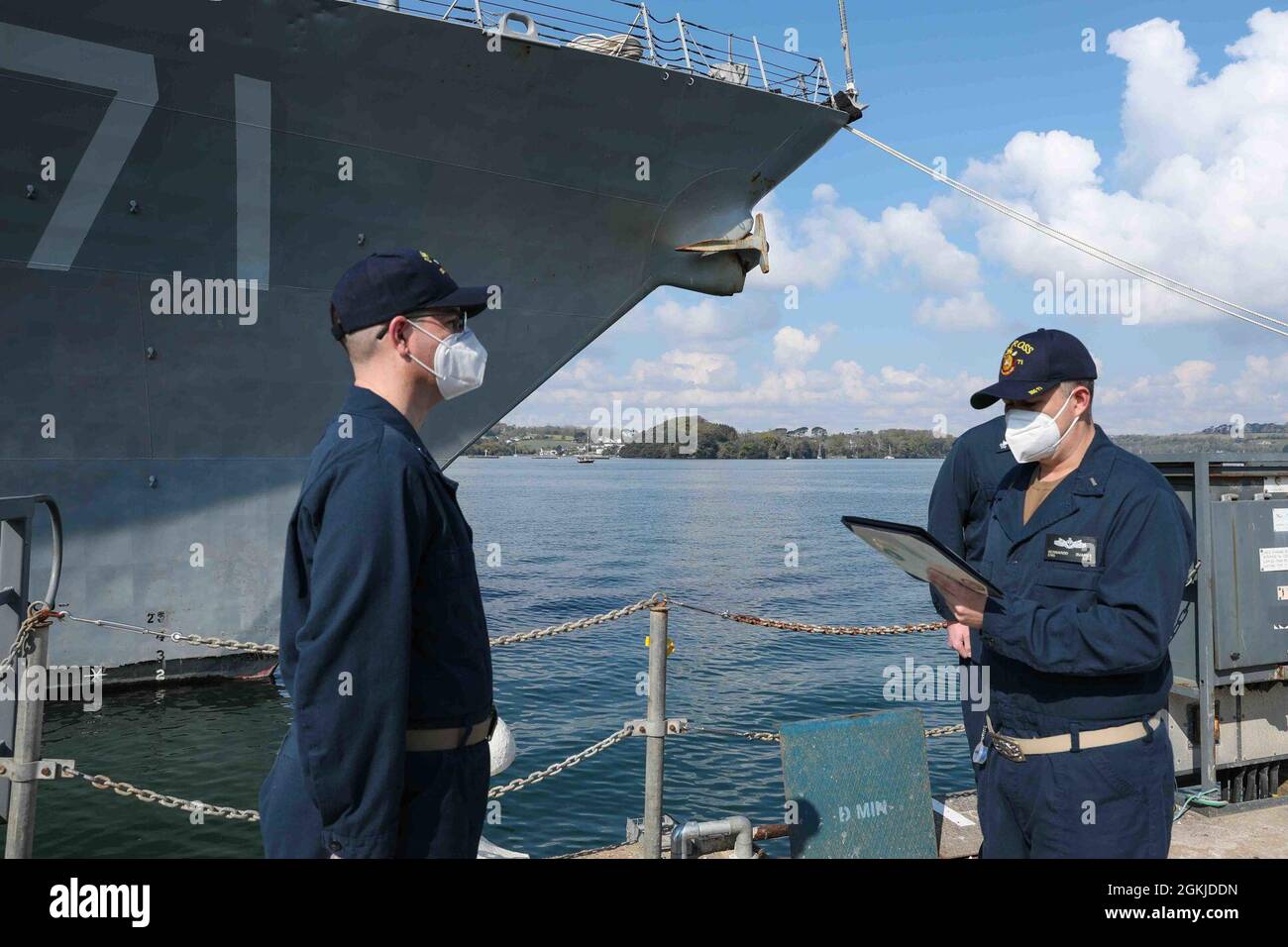 PLYMOUTH, England (May 1, 2021) Senior Chief Fire Controlman (Aegis ...