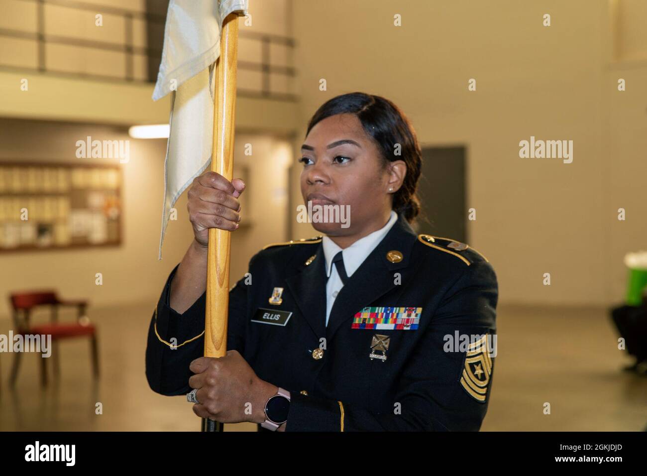 Sgt. Maj., Angela Ellis, incoming sergeant major of 210th Finance ...