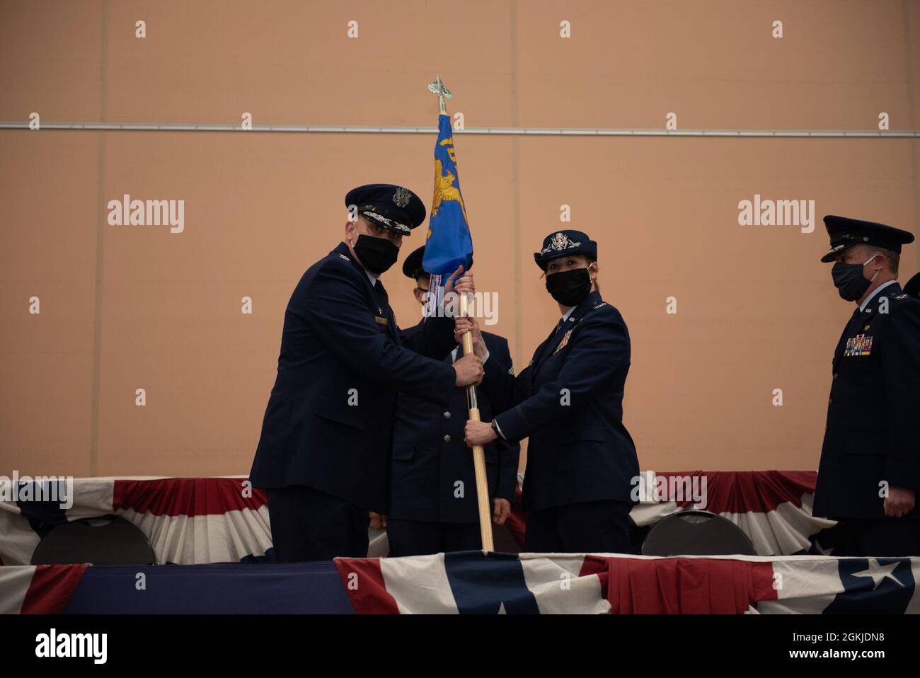 Col. Nicole Ivers, the incoming commander of the 102nd Mission Support ...