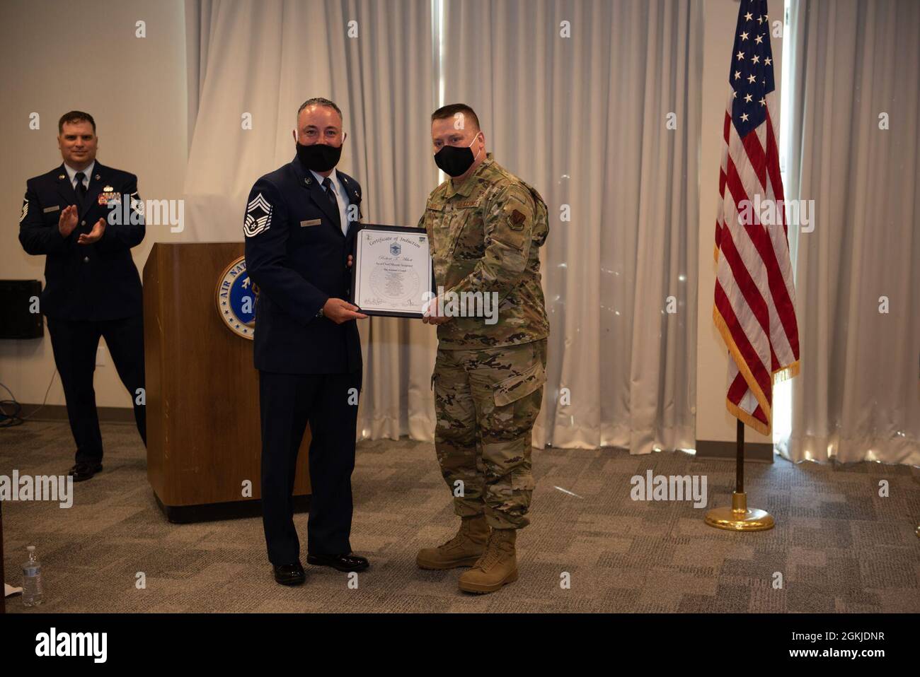 Chief Master Sgt. Robert T. Abbot, 212th Engineering Installation ...