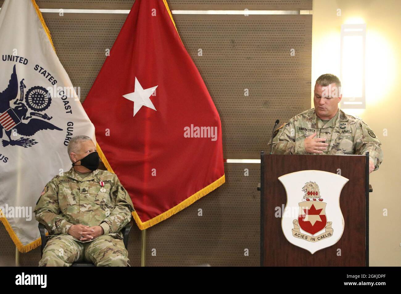 U.S. Army Command Sergeant Major Kevin P. Kirkpatrick, incoming CSM for ...