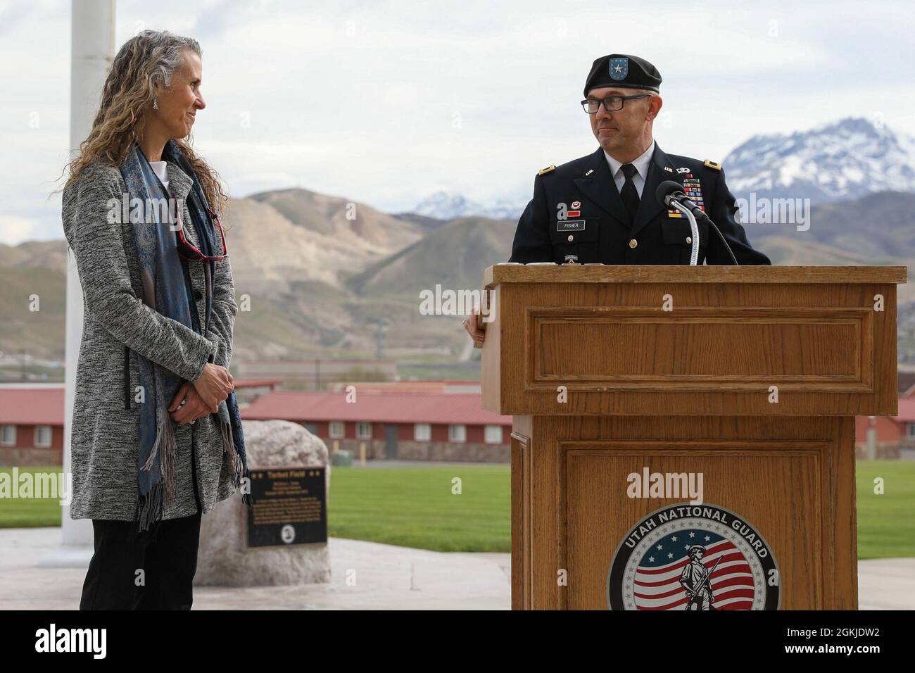 Brig. Gen. Thomas C. Fisher, the former commander of the Utah Army ...