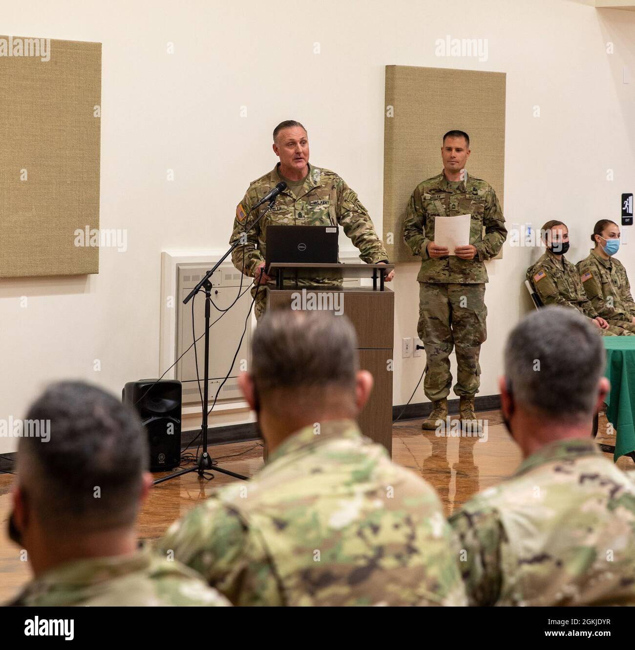 Command Sgt. Maj. Jason R. Legler, outgoing senior enlisted advisor ...