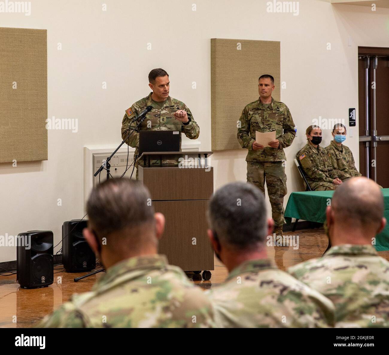 Command Sgt. Maj. Dennis Riggs, incoming senior enlisted advisor, 19th ...