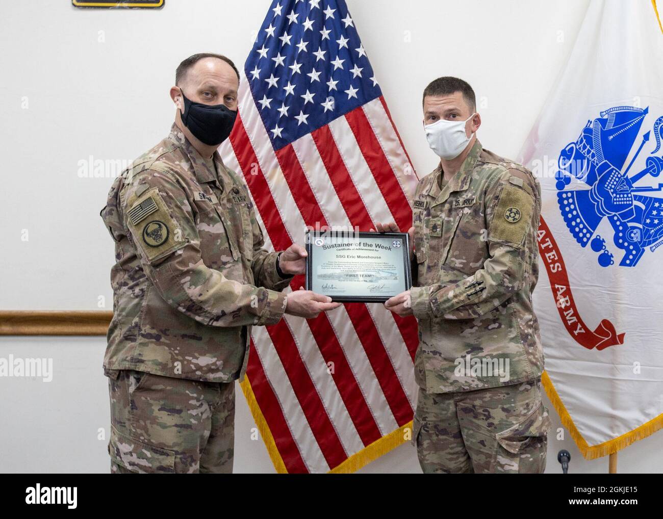 Brig. Gen. Justin Swanson, deputy commanding general, 1st Theater ...