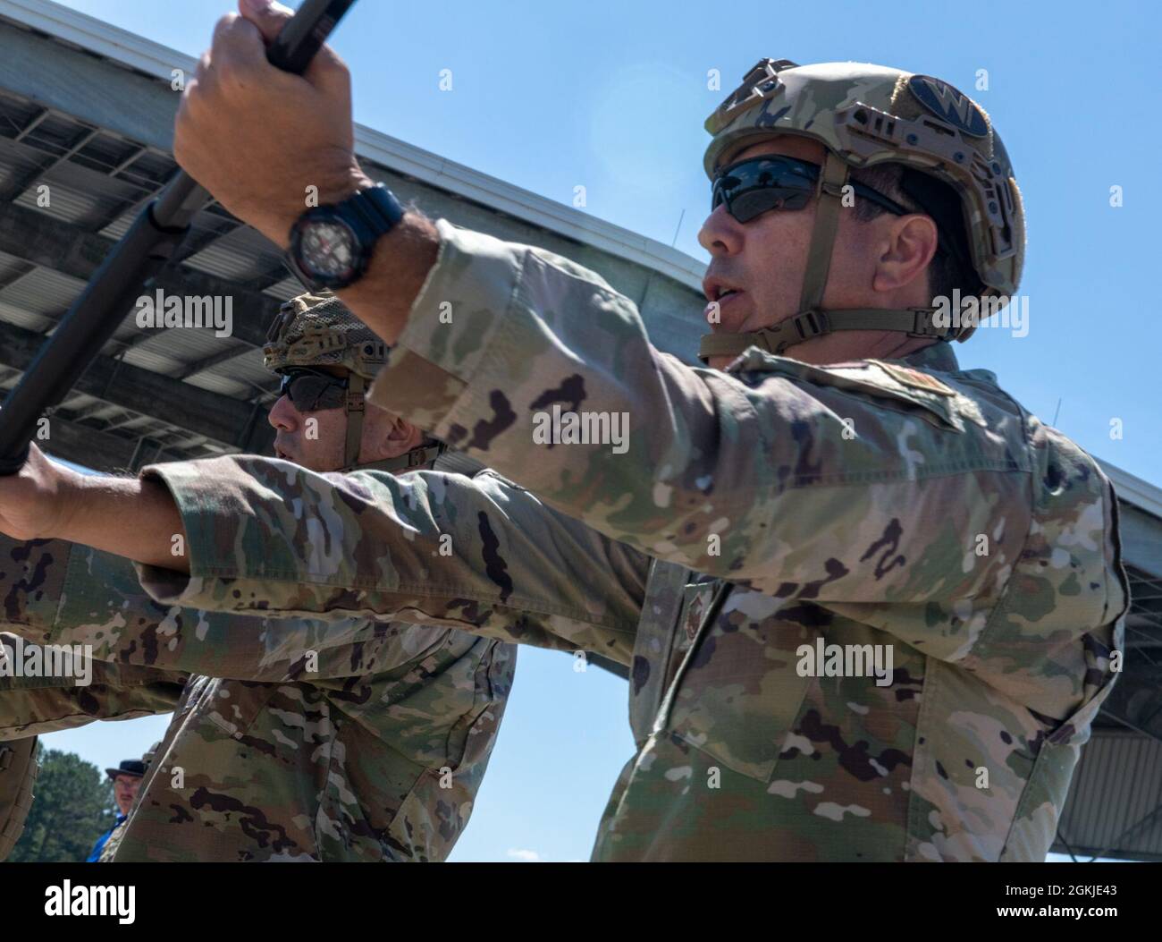 JACKSONVILLE AIR NATIONAL GUARD BASE, Fla -- Members of the 125th ...