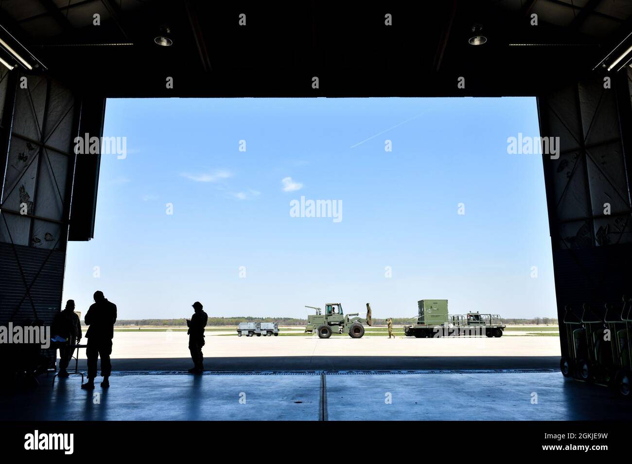 Airmen assigned to the 19th Logistics Readiness Squadron transport ...
