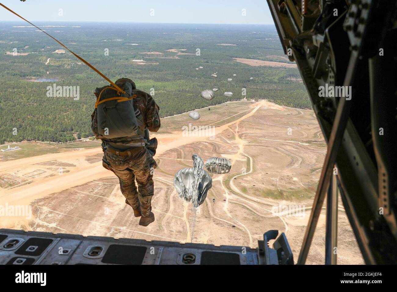 Waiting for that last pull of the deploying chute, a final Headquarters ...