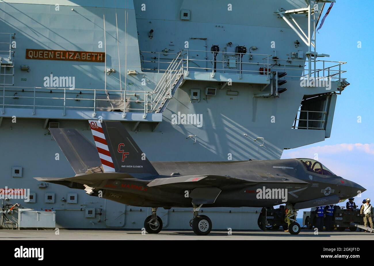 Lt. Col. Andrew D'Ambrogi, the commanding officer of Marine Fighter ...