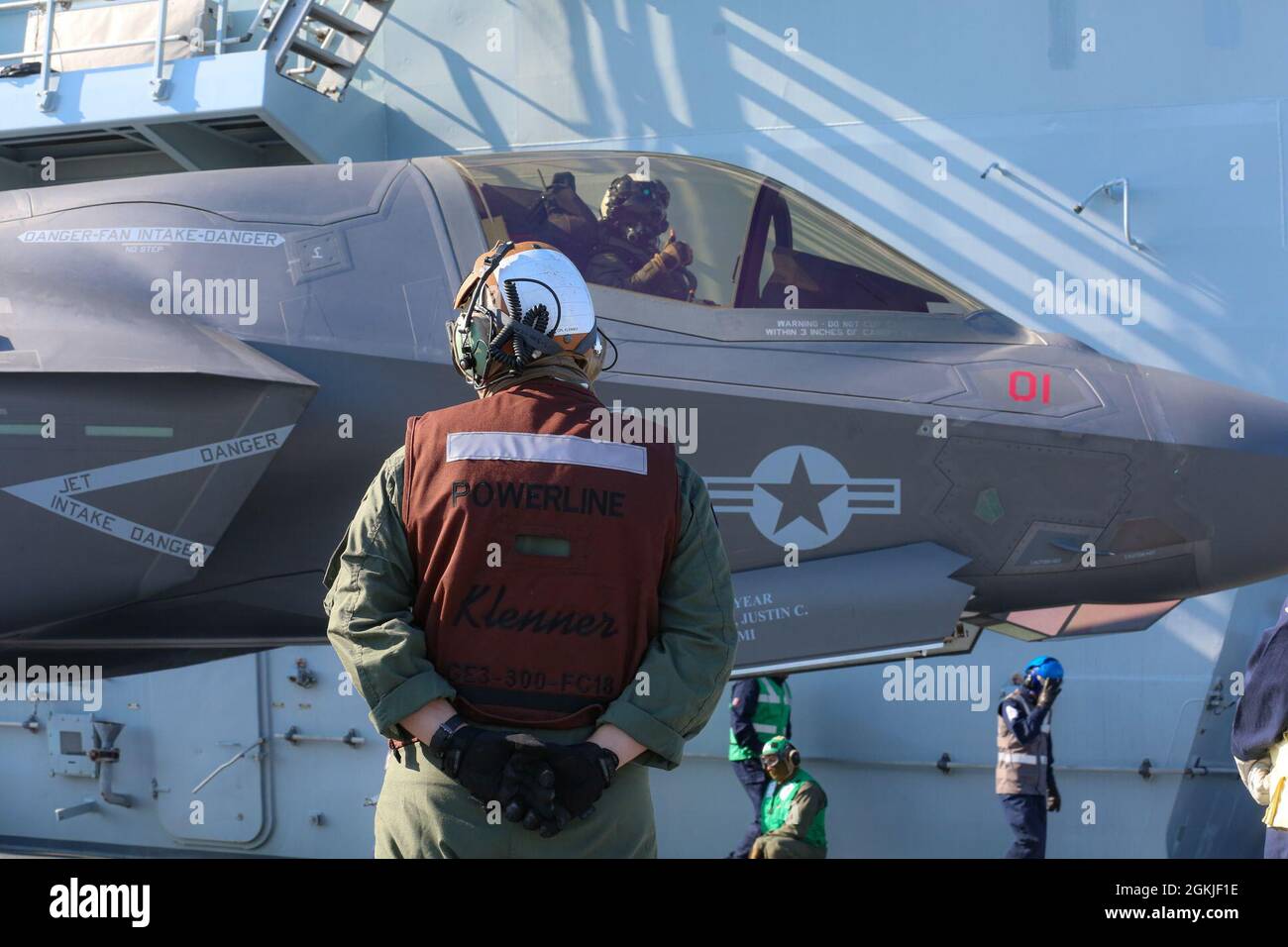 Lt. Col. Andrew D'Ambrogi, the commanding officer of Marine Fighter ...
