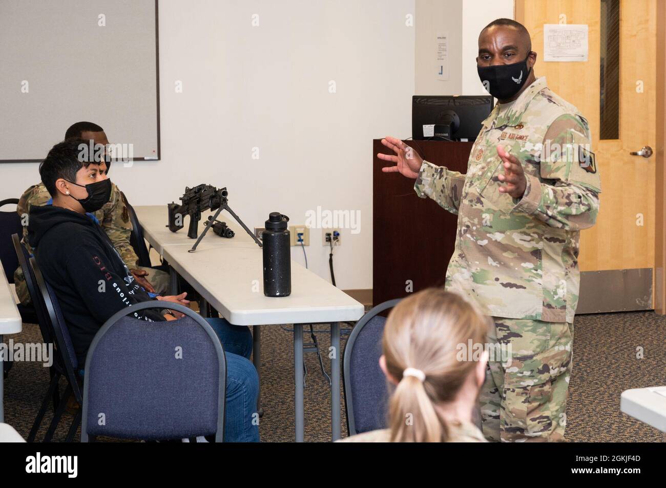 U.S. Air Force Chief Master Sgt. Maurice L. Williams, command chief ...