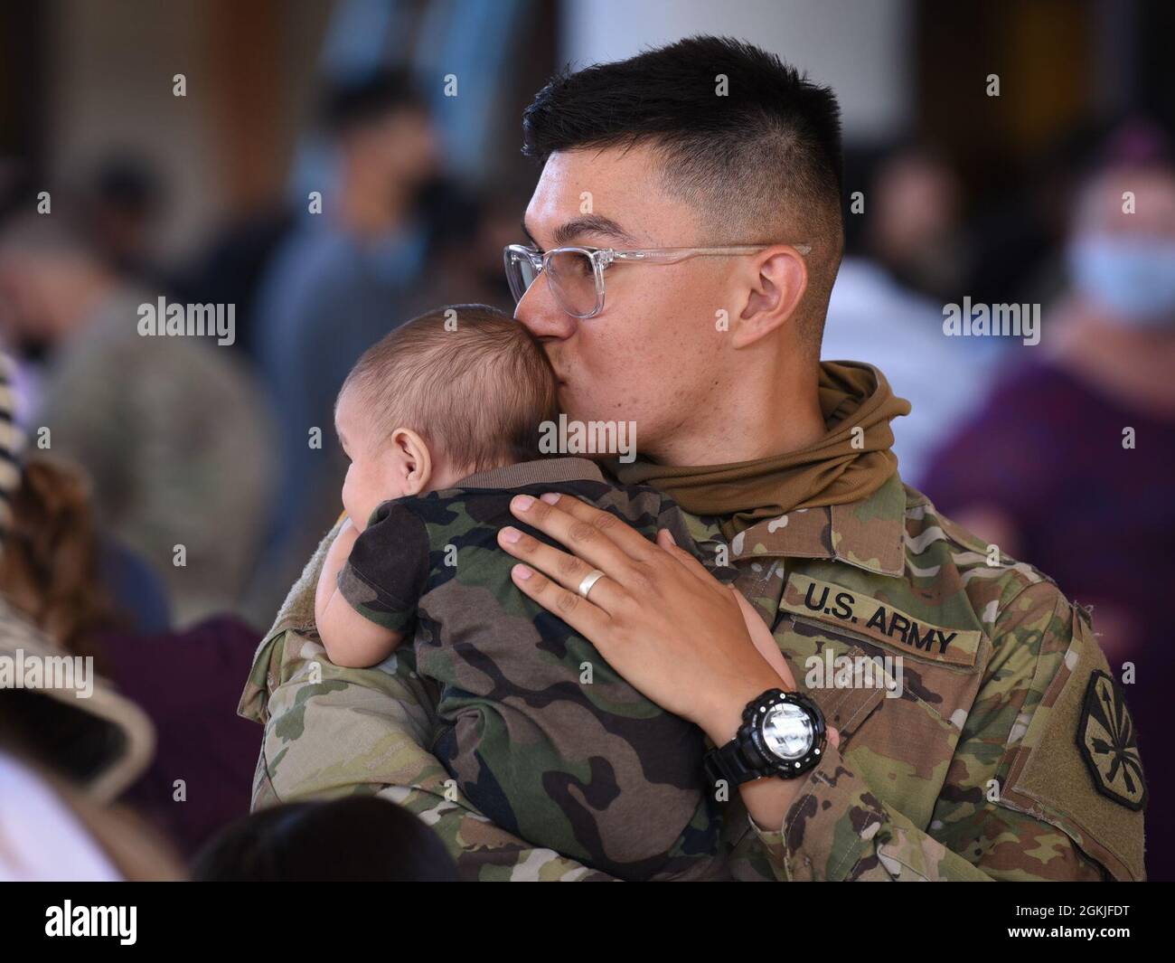 Arizona Army National Guard Spc. Samuel Rodriguez, a multichannel ...