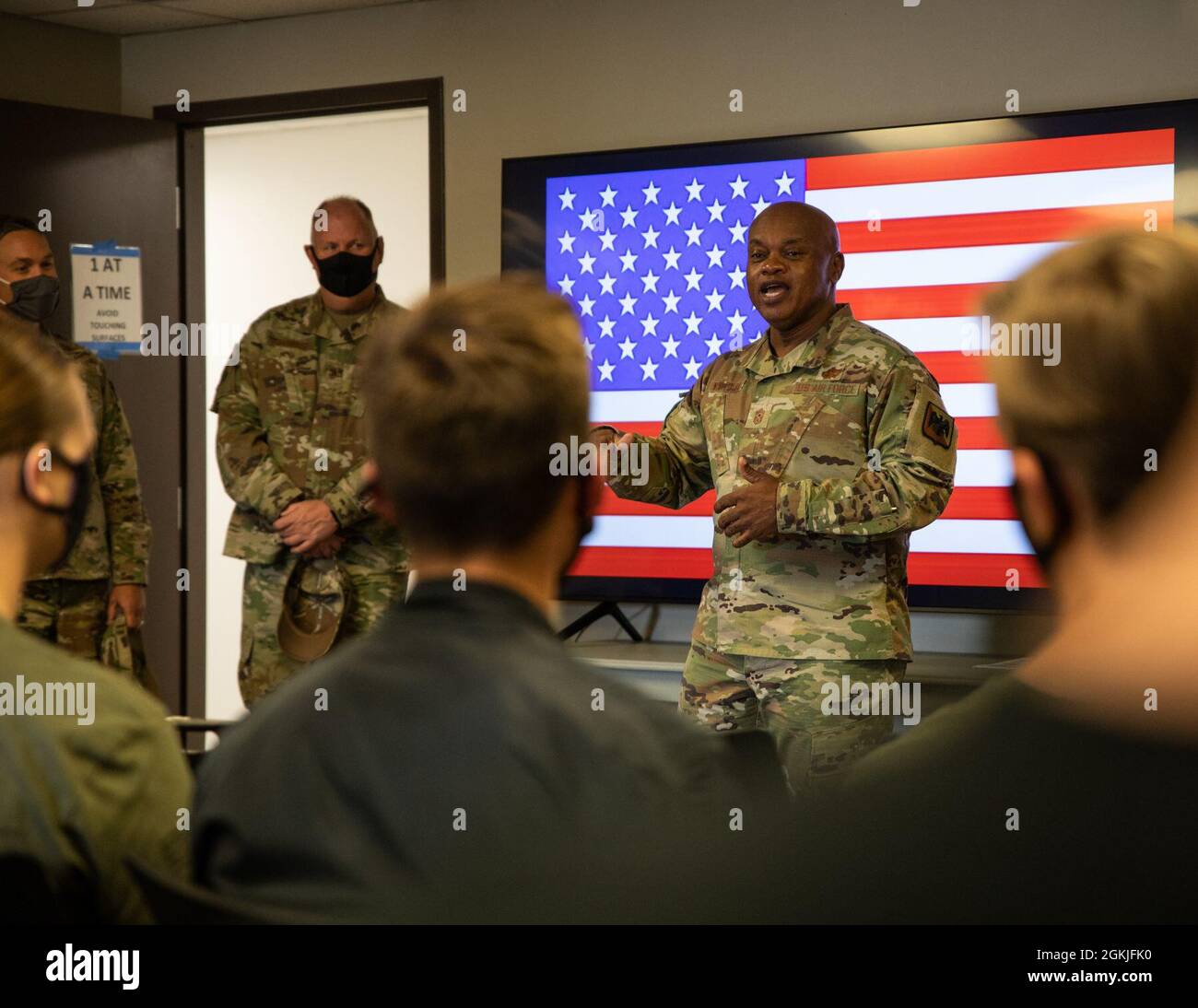 Senior enlisted advisor to the Chief of the National Guard Bureau Tony ...