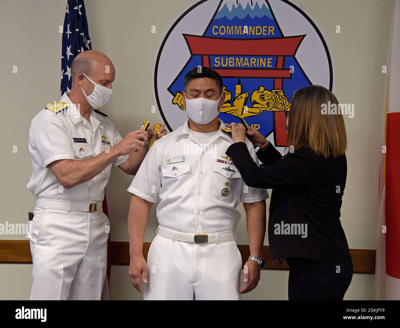 YOKOSUKA, Japan (May 3, 2021) – Vice Adm. Bill Merz, Commander, U.S ...