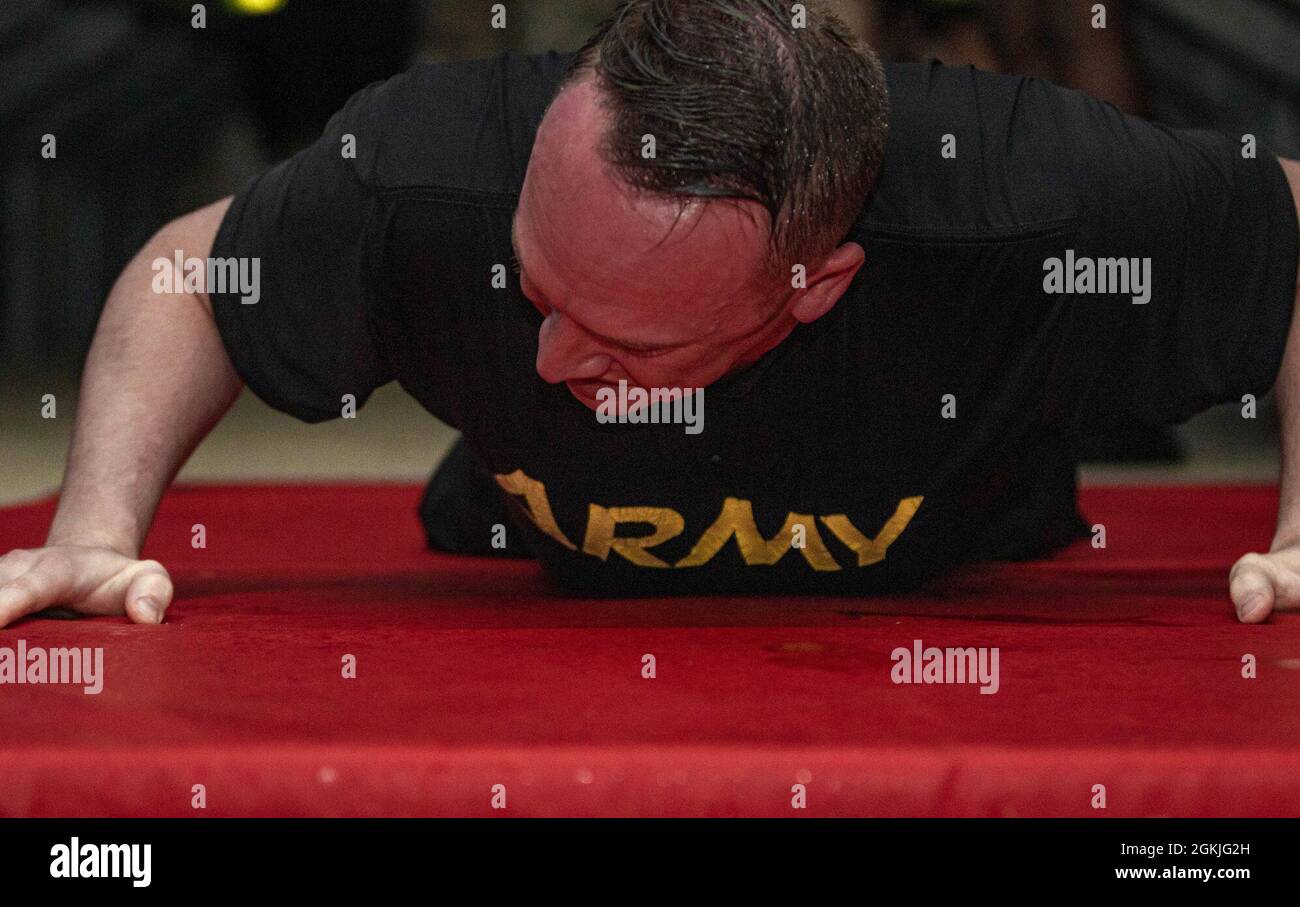 Sgt. William Bechtold of the South Carolina National Guard works ...