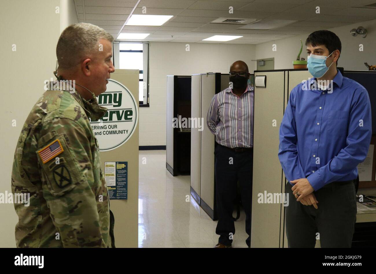U.S. Army Reserve Maj. Gen. Darrell Guthrie, commanding general, 88th ...