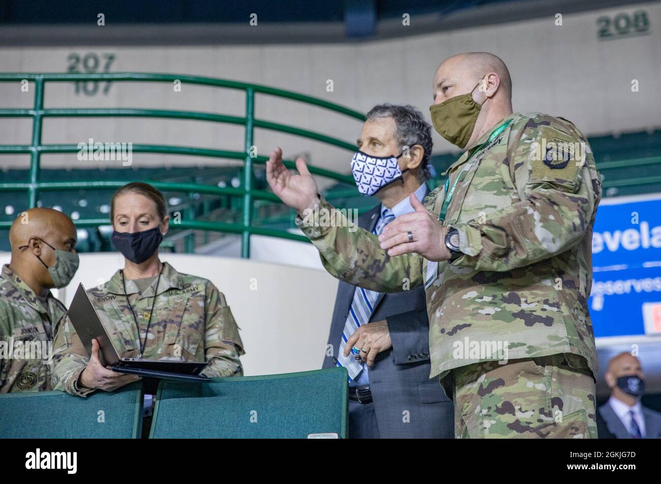 U.S. Army Lt. Col. Jon Lindsley, right, commander of Task Force ...