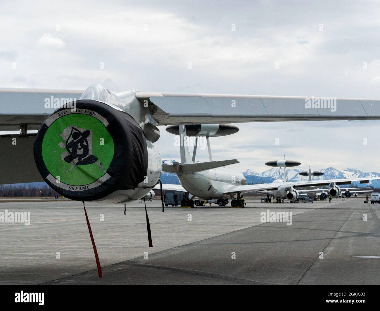 U.S. Air Force E-3 Sentry Airborne Warning and Control System (AWACS ...