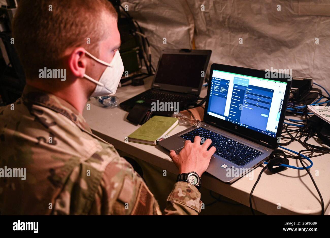 Command and field communications units hi-res stock photography and ...