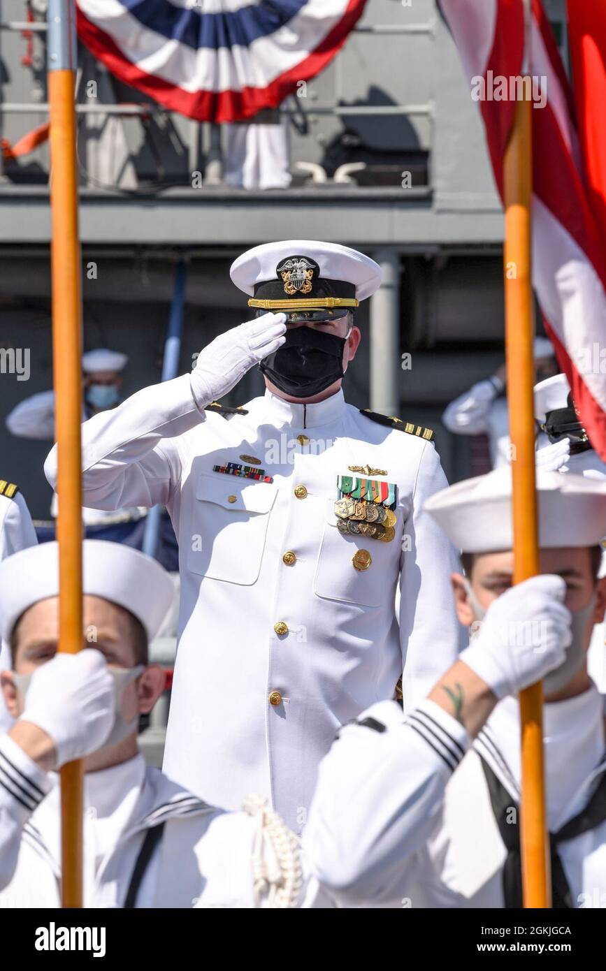 SASEBO, Japan (May 03, 2021) Lt. Cmdr. Joshua J. Cowart, from ...