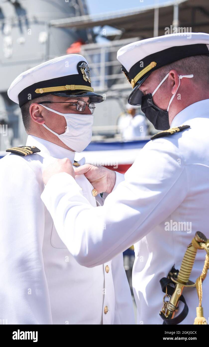 SASEBO, Japan (May 03, 2021) Lt. Cmdr. Joshua J. Cowart, from ...
