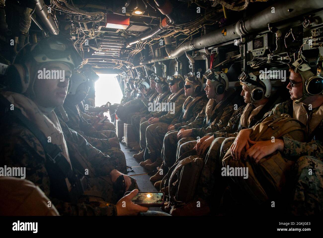 U.S. Marines with Marine Rotational Force – Darwin and members of the ...